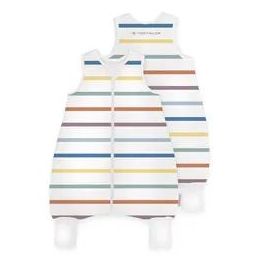 Babyschlafsack Tom Tailor HOME "TT Baby-Schlafoverall Streifen 90cm", Baby, Gr. L: 70cm, bunt 1, Bezug: 100% Baumwolle. F&uuml;llung: 100% Polyester, Schlafs&auml;cke
