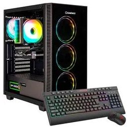 Hyrican GAMEMAX Gaming-PC "Draco XD 7794 AMD Ryzen 5 5500 RTX 5060 16GB 1TB SSD", schwarz, Microsoft Windows 11 Home (64 Bit), 16 GB RAM 1.000 GB SSD, Desktop-PCs, Windows 11