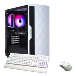 Hyrican GAMEMAX Gaming-PC "Diamond WT 7843 AMD Ryzen 5 7500F 16GB DDR5 1TB SSD RTX 5070", wei&szlig;, Microsoft Windows 11 Home (64 Bit), 16 GB RAM 1.000 GB SSD, Desktop-PCs, Windows 11, DDR5 RAM