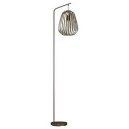 Eglo Stehlampe "ESPINAL Stehlampe - Stahl - E27 - 1X40W - IP20", bronze, 1, H: 170cm, 1 Stk., Leuchten, Standleuchte, Leselampe, Wohzimmer, Schlafzimmer, L37 x B28 x H170 cm, Stehlampe
