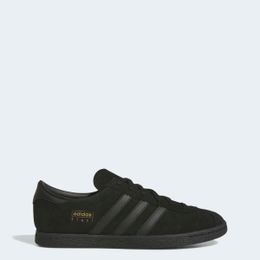 Herren Sneaker "STADT", adidas originals, Gr. 46core schwarz, core schwarz, carbon, Leder, Synthetik, Schuhe