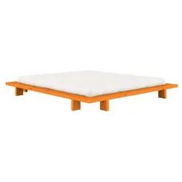 KARUP Design "Bettgestell JAPAN BED Futonbett aus FSC-zertifiziertem Massivholz" Mit Lattenrost, zeitlos, bequem & in mehreren Farben und Gr&ouml;&szlig;en erh&auml;ltlich