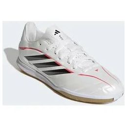 Fu&szlig;ballschuh Adidas PERFORMANCE "COPA PURE IV CLUB INDOOR KIDS", M&auml;dchen, Gr. 35, wei&szlig; (zero metallic, core schwarz, lucid rot), Synthetik, Schuhe Fu&szlig;ballschuh, f&uuml;r Hallenboden, f&uuml;r Kinder & Jugendliche