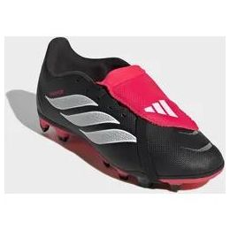 Fu&szlig;ballschuh Adidas PERFORMANCE "PREDATOR CLUB FOLD-OVER TONGUE FIRM GROUND/MULTI GROUND KIDS", M&auml;dchen, Gr. 35, core schwarz, ftwr wei&szlig;, lucid rot, Synthetik, Schuhe Fu&szlig;ballschuh, f&uuml;r viele verschiedene B&ouml;den geeignet, f&uuml;r Jugendliche & Kinder
