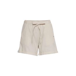 oxmo Damen Shorts "Shorts OXLina", beige, Gr. M, Obermaterial: 100% Baumwolle CO., Hosen