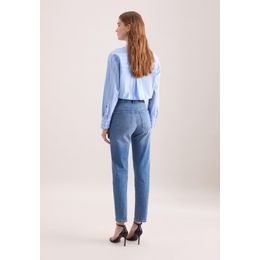 Seidensticker Damen 5-Pocket-Jeansblau, Gr. 44, unifarben, 99% Baumwolle, 1% Elasthan, Jeans