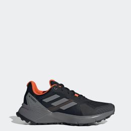 adidas terrex Damen Trailrunningschuh "SOULSTRIDE", Gr. 45, orange, Synthetik, Textil, Schuhe, Trail-Runningschuhe
