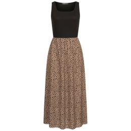 CLOUD 5IVE Damen Shirtkleid "CLOUD 5IVE Damen", braun, Gr. XL, 95% Polyester, 5% Elasthan, Kleider