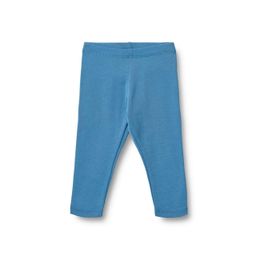 Wheat M&auml;dchen Leggings "Wheat 2 Leggings Jules", blau, Gr. 74, unifarben, 100% Baumwolle, Hosen