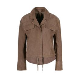 Freaky Nation Damen Lederjacke "Dreamlike-FN"beige, Gr. S, Oberstoff: 100% Leder, Jacken