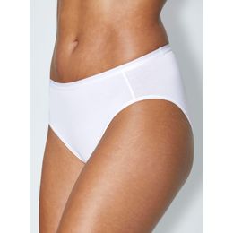 Nina von C. Damen Jazz-Pants Slips, Gr. 40, wei&szlig;, 93% Baumwolle, 7% Elasthan, Unterhosen