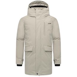 STONE HARBOUR Herren Wintermantel "Emriis XX"silberfarben, Basic, Gr. M, Obermaterial: 100% Polyester. Innenfutter: 100% Polyester. Wattierung: 100%