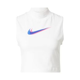 Nike Sportswear Top Damen Gr&ouml;&szlig;e L blau / pink / wei&szlig;