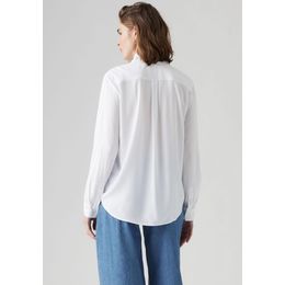 Levi's LEVI'S Damen Hemdbluse, wei&szlig;, Gr. XL, unifarben, Web, Obermaterial: 100% Viskose, Blusen, mit Brusttasche