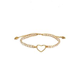 Samapura Jewelry Armband 'Aquamarin' Damen Gr&ouml;&szlig;e 16 gold / perlwei&szlig;