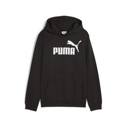 Puma Sweatshirt 'ESS No. 1' Jungen Gr&ouml;&szlig;e 164 schwarz / wei&szlig;