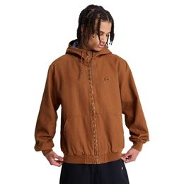 Outdoorjacke DC Shoes "Garage", Herren, Gr. L, toffee, Obermaterial: 100% Baumwolle., Jacken Outdoorjacke