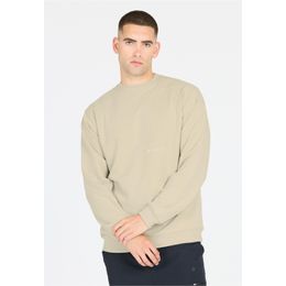 Virtus Herren Sweatshirt "Kayden", beige, Gr. XXXL, unifarben, 60% Baumwolle, 40% Polyester, Sweatshirts, aus superweichem, atmungsaktivem Material