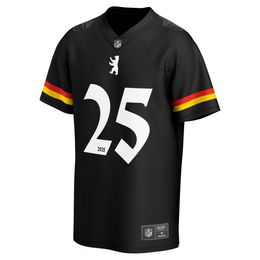 Fanatics Herren Footballtrikot "Fanatics Trikot NFL German Game Berlin", schwarz, Gr. M, 100% Polyester, Trikots