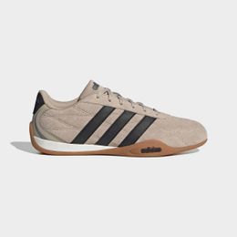 Herren Sneaker "GROUNDPULSE", adidas Sportswear, Gr. 44,5wonder beige, core schwarz, gum10, Leder, Synthetik, Schuhe