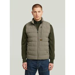 G-Star Raw G-STAR Herren Softshellweste "Foundation Liner Weste"turf, Gr. S, Obermaterial: 50% Polyester, 50% Polyester, Westen