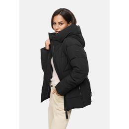 Marikoo Damen Winterjacke "Kuschelnasee", schwarz, Gr. XL, Obermaterial: 100% Polyester. Futter: 100% Polyester. Wattierung: 100% Polyester.