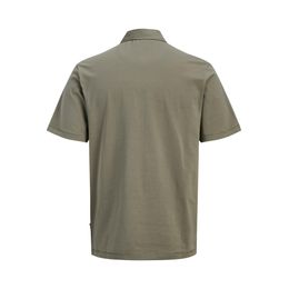 Jack & Jones JACK & JONES Herren Poloshirt "JPRBLATYLER SS POLO"smokey olive, Gr. L, unifarben, Jersey, Obermaterial: 96% Baumwolle, 4% Elasthan, Shirts