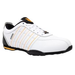 K-Swiss Herren Sneaker "Arvee 1.5", Gr. 47blan, bk, orgpopy, Leder, Schuhe