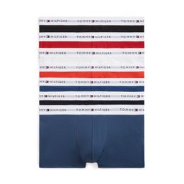 Herren Trunk, Tommy Hilfiger Underwear, Gr. Sbk, md rd, ag se, ds sk, bl j, f r, w, Webqualit&auml;t, Obermaterial: 95% Baumwolle, 5% Elasthan, unifarben,
