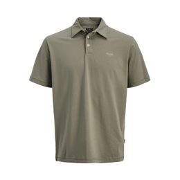 Jack & Jones JACK & JONES Herren Poloshirt "JPRBLATYLER SS POLO"smokey olive, Gr. XL, unifarben, Jersey, Obermaterial: 96% Baumwolle, 4% Elasthan, Shirts