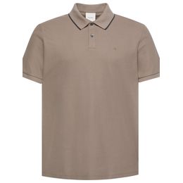 Calvin Klein Herren Poloshirt "SS RFND PQ TPPD CLSS"taupe tone, Gr. M, Piqu&eacute;, Obermaterial: 100% Baumwolle, Shirts, Mit Rundhalsausschnitt