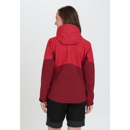 WHISTLER Damen Softshelljacke "Rosea", rot, Gr. 44, mehrfarbig, 100% Polyester, Jacken, aus wind- und wasserdichtem Funktionsmaterial