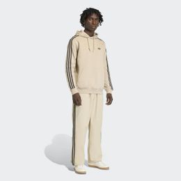 Herren Kapuzensweatshirt "3-STREIFEN-HOODIE", beige, Gr. XL, adidas originals, Obermaterial: 70% Baumwolle, 30% Polyester, Sweatshirts