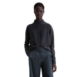 Marc O'Polo MARC O'POLO Damen Strickpullover "aus softer Bio-Baumwolle"deep night blau, Gr. XXS, unifarben, Obermaterial: 100% Baumwolle, Pullover