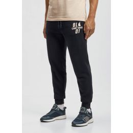 CAMP DAVID Herren Sporthoseblau, Gr. S, bedruckt, Sweatware, Material: 65% Baumwolle, 35% Polyester, Hosen, mit Elastikbund und Kordel