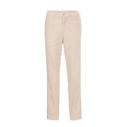 GOLDNER Damen 2-in-1-Hose "Elastische Hose mit extra N&auml;hten", beige, Gr. 38, Obermaterial: 97% Baumwolle CO (CMIA). 3% Elasthan EL., Hosen