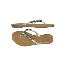Mustang Sandalen Damen Gr&ouml;&szlig;e 41 Second Hand silber