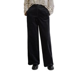 Marc O'Polo MARC O'POLO Damen Cordhose, schwarz, Gr. 42, Cord, Obermaterial: 100% Baumwolle, Hosen