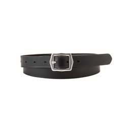 Levi's LEVI'S Damen Lederg&uuml;rtel "WOMEN'S LUX LEATHER BELT", schwarz, Gr. 100, Leder, G&uuml;rtel