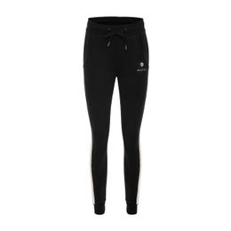 MOROTAI Damen Jogginghose "MOROTAI Damen MOROTAI Casual Jogger"schwarz, Gr. M, 70% Baumwolle, 30% Polyester, Hosen