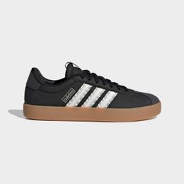 Damen Sneaker "VL COURT 3.0", adidas Sportswear, Gr. 41, schwarz, Leder, Textil, Schuhe