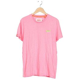 Superdry & Co T-Shirt Herren Gr&ouml;&szlig;e XL Second Hand pink