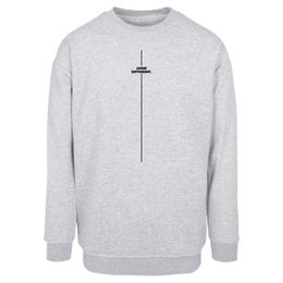 Merchcode Herren Rundhalspullover "Merchcode Think Different Sweat Crewneck"grau, Gr. L, mehrfarbig, 65% Baumwolle, 35% Polyester, Pullover
