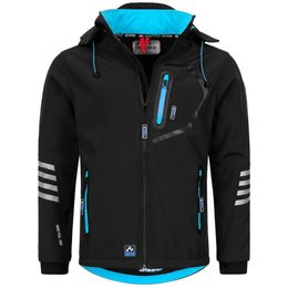 Arctic Seven &Uuml;bergangsjacke Herren Gr&ouml;&szlig;e S azur / grau / schwarz