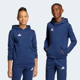 Kinder Kapuzensweatshirt "ENT26 HOODY Y"team navy blau 2, wei&szlig;, Gr. 140, adidas Performance, Obermaterial: 70% Baumwolle, 30% Polyester, Sweatshirts