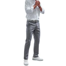John Devin Herren Chinohose "Regular-fit, lange Oxford Hose", grau, Gr. 32, unifarben, Web, Obermaterial: 98% Baumwolle, 2% Elasthan, Hosen, aus