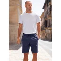 John Devin Herren Shorts "Bermuda"navy, Gr. S, unifarben, Web, Obermaterial: 97% Baumwolle, 3% Elasthan, Hosen, kurze Hose aus elastischer