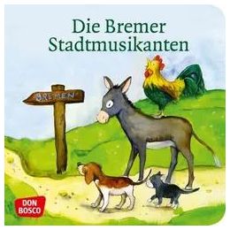 Die Bremer Stadtmusikanten. Mini-Bilderbuch