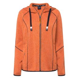Lauras&oslash;n Zip-Up Hoodie female Orange size M