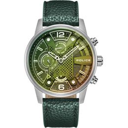 Police Analog Watch 'Lanshu' male Green size One Size